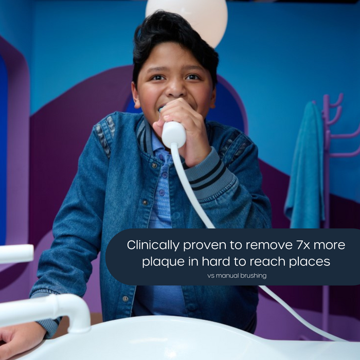 Willo® AutoFlo+ Fully Automatic Kids Toothbrush - Starter Kit